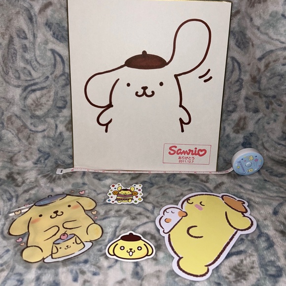 Sanrio | Other | Pompompurin Sanrio Stamped Portrait 21 | Poshmark